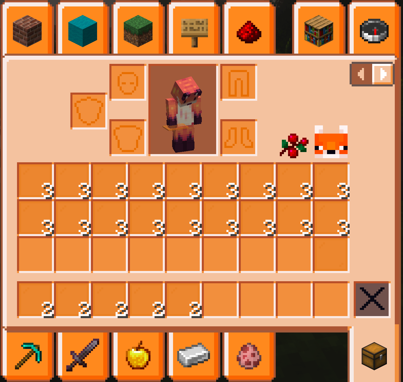 Fox Themed GUI - Gallery - Minecraft Resource Packs - CurseForge