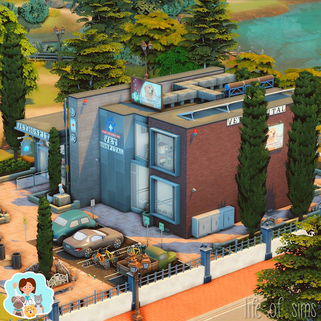 VETERINARY HOSPITAL 🐶🐈 - Gallery - The Sims 4 Rooms / Lots - CurseForge