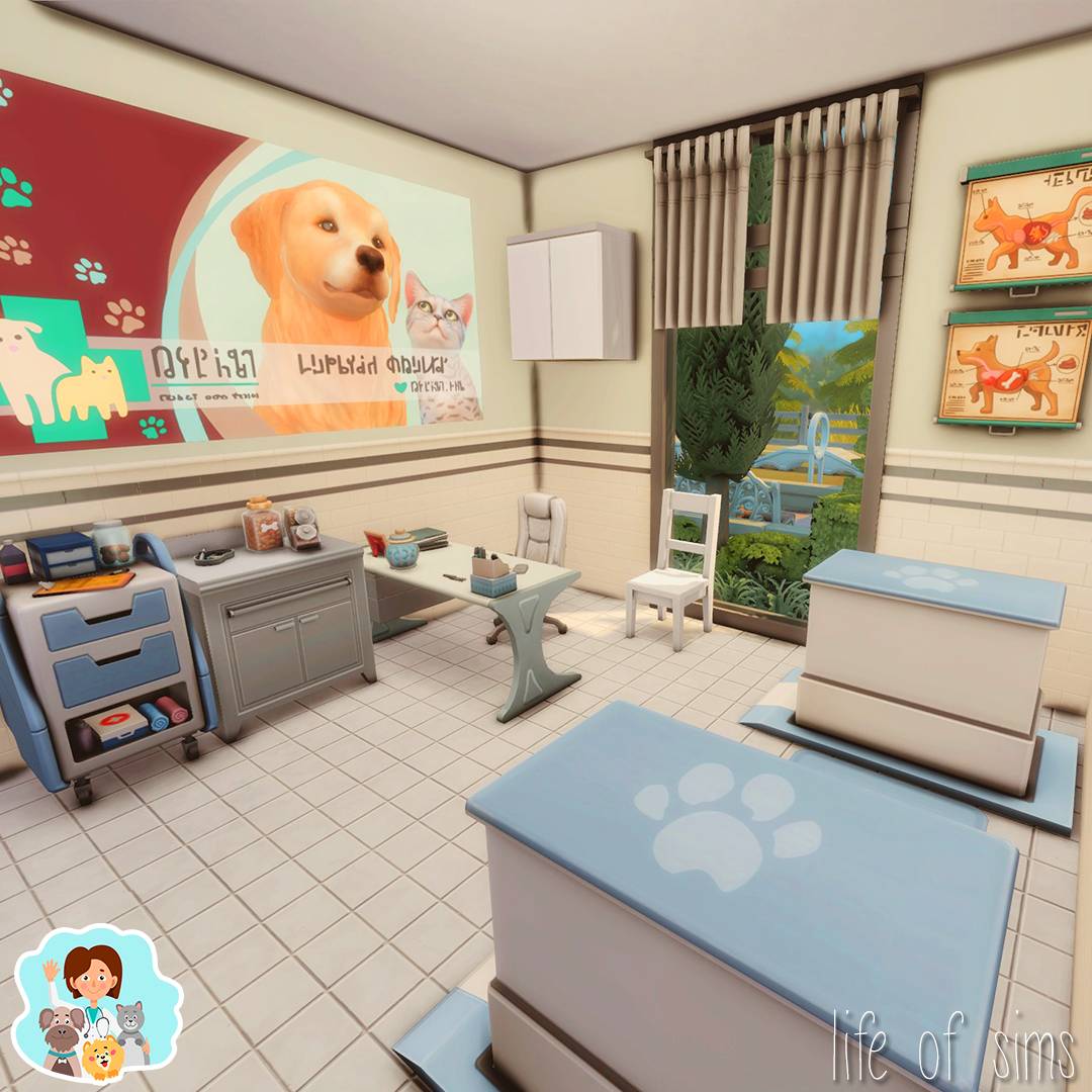 VETERINARY HOSPITAL 🐶🐈 - Gallery - The Sims 4 Rooms / Lots - CurseForge