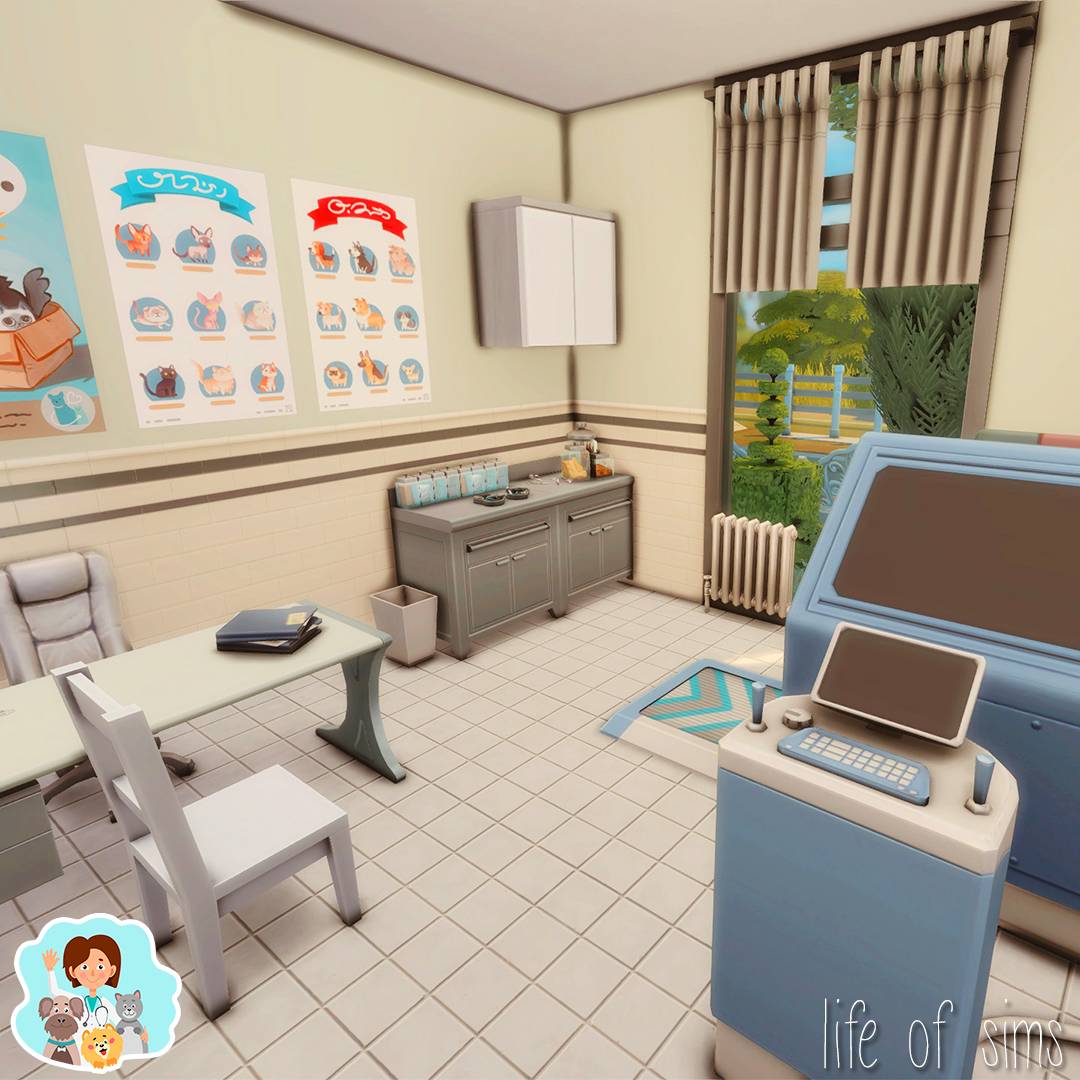 VETERINARY HOSPITAL 🐶🐈 - Gallery - The Sims 4 Rooms / Lots - CurseForge