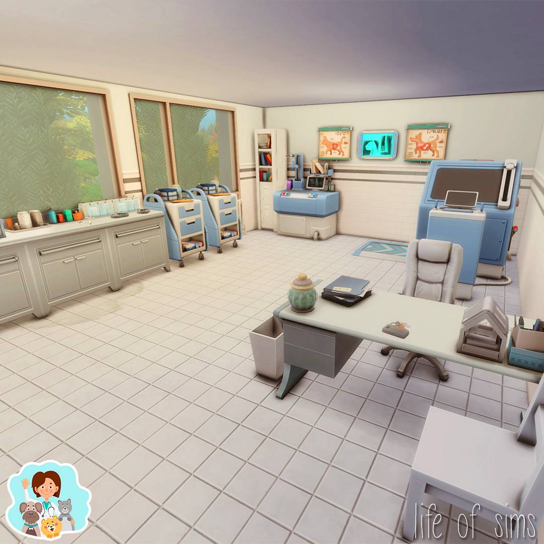 VETERINARY HOSPITAL 🐶🐈 - Gallery - The Sims 4 Rooms / Lots - CurseForge