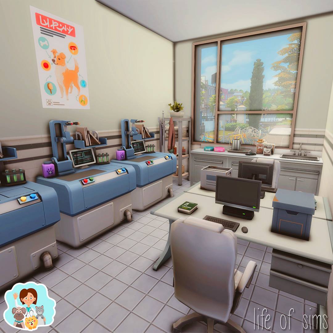 VETERINARY HOSPITAL 🐶🐈 - Gallery - The Sims 4 Rooms / Lots - CurseForge