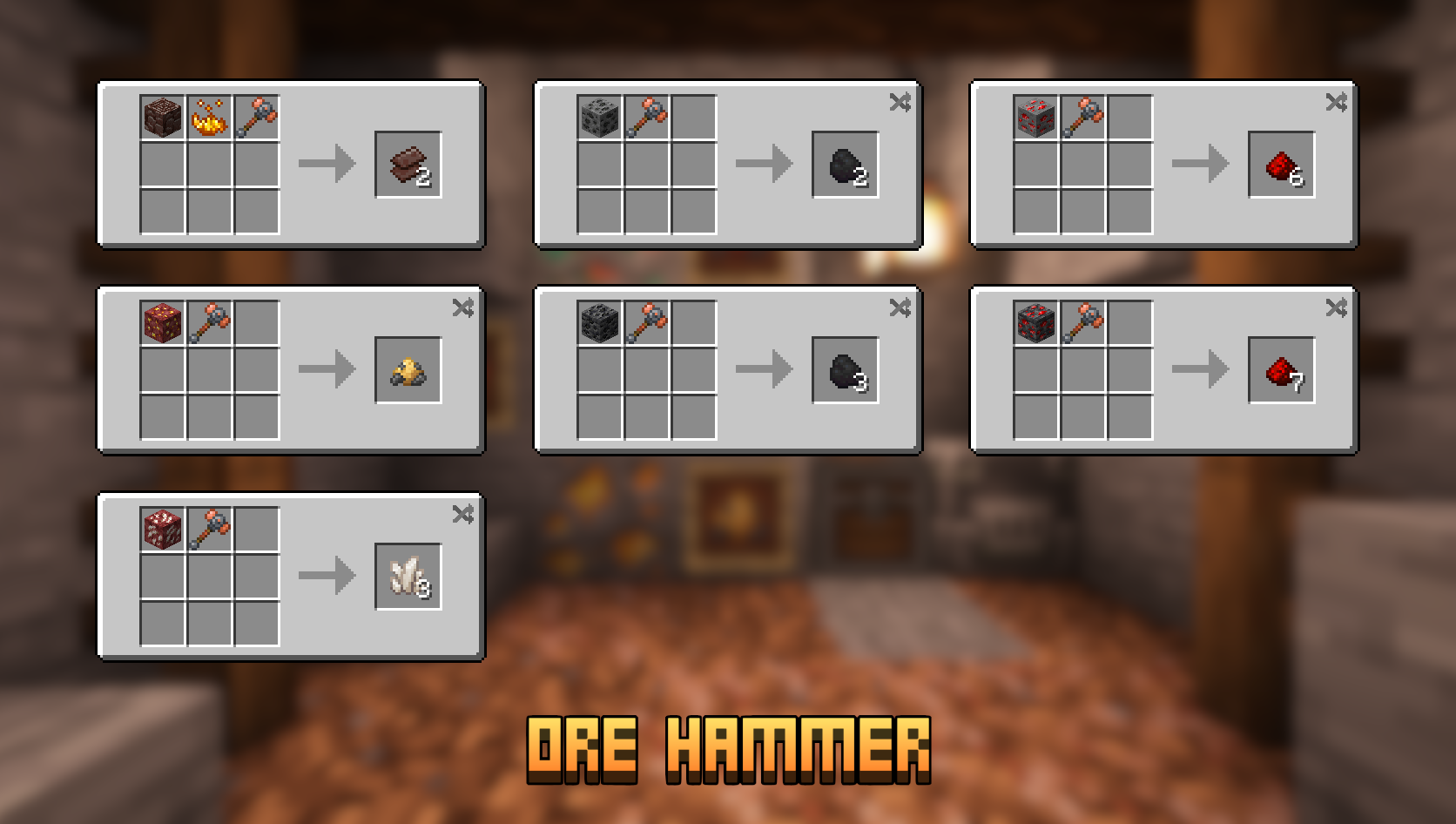 How to make a hammer in minecraft store