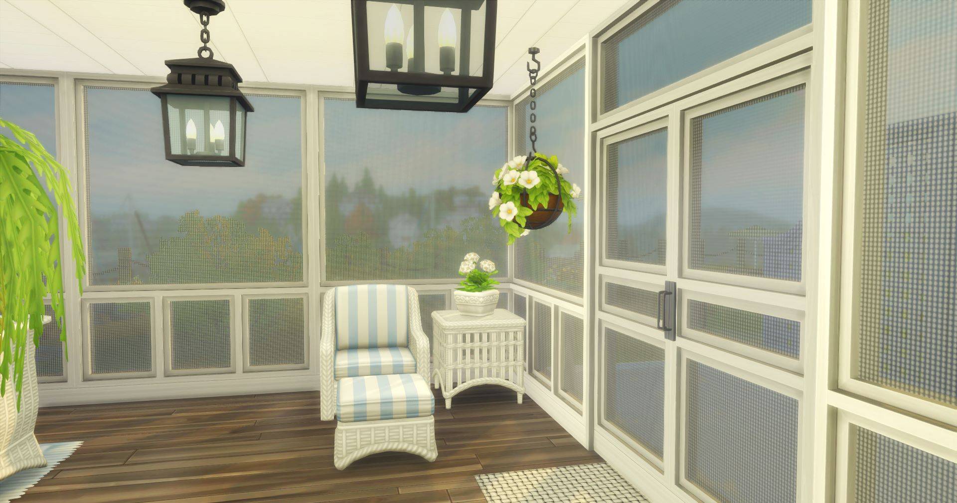 Hamptons Home - Covered Porch - The Sims 4 Rooms / Lots - CurseForge