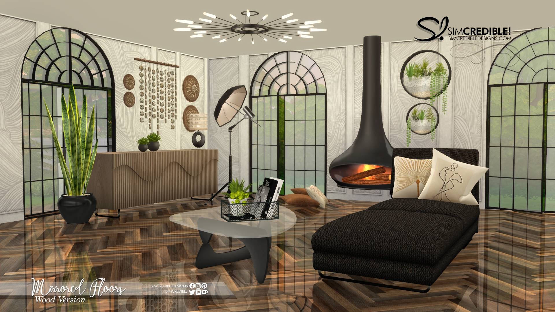 Wood mirrored floors - Gallery - The Sims 4 Build / Buy - CurseForge