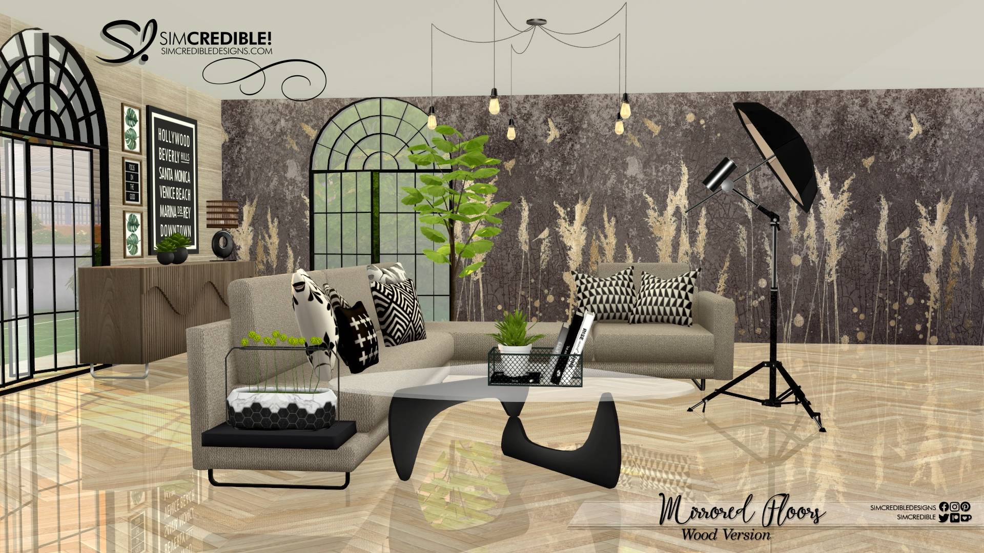Wood mirrored floors - Gallery - The Sims 4 Build / Buy - CurseForge