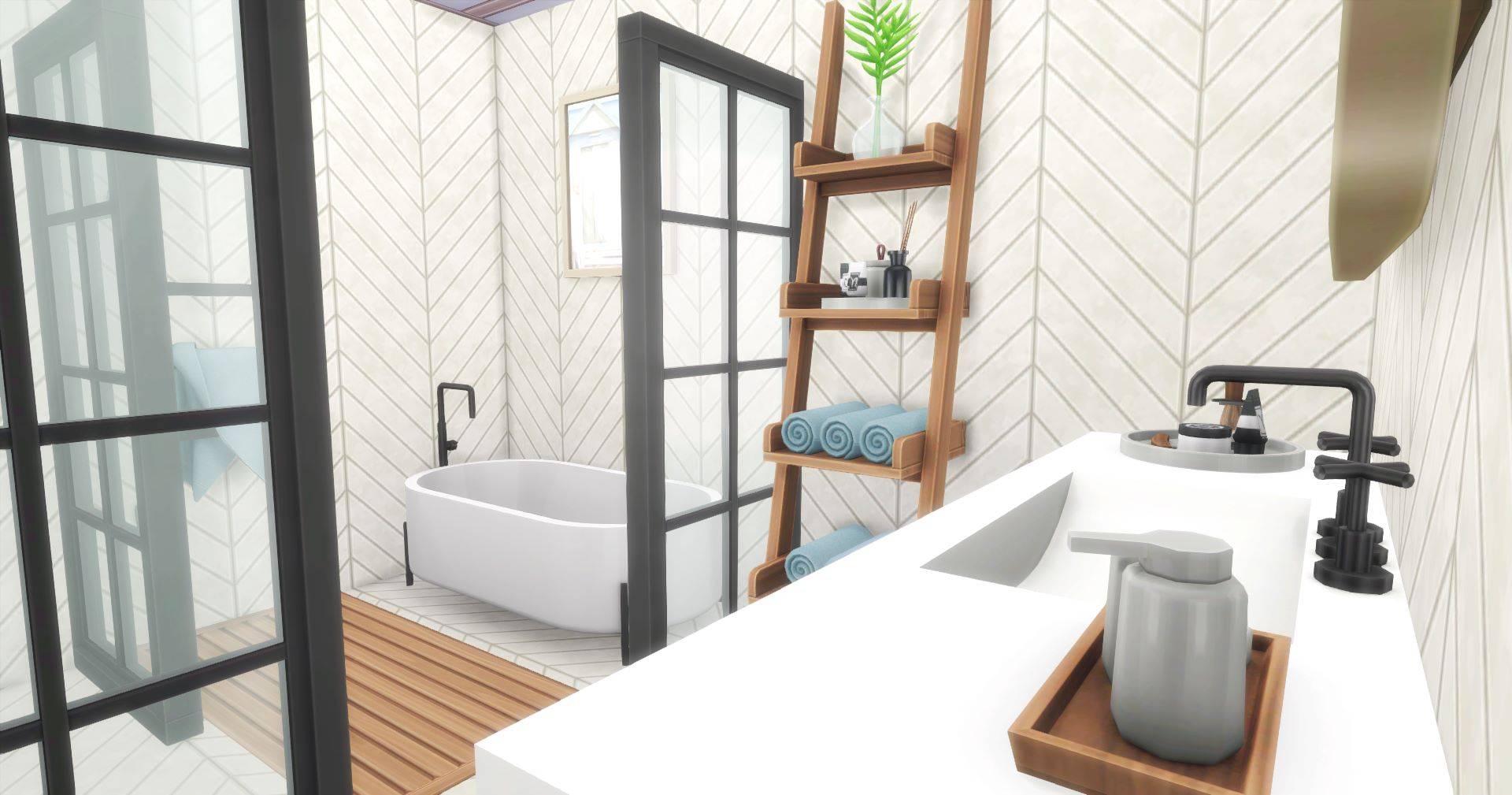 Hampton Home - Bathroom - The Sims 4 Rooms / Lots - CurseForge