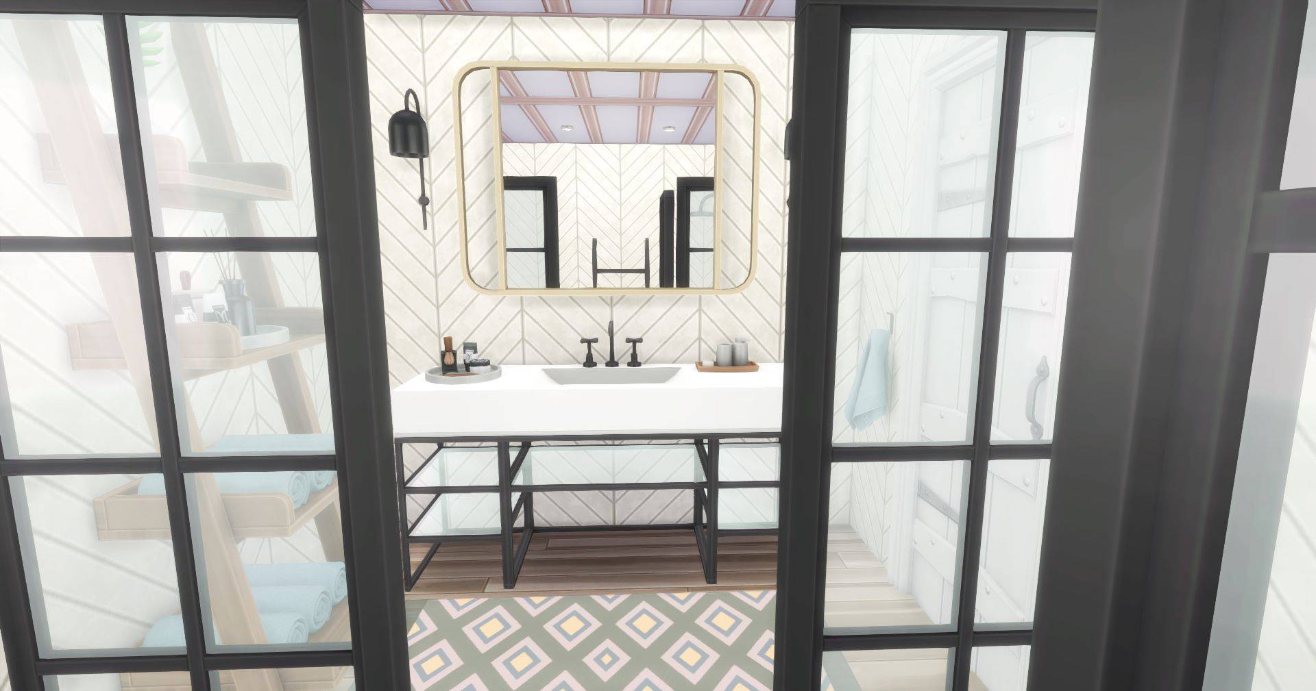 Hampton Home - Bathroom - The Sims 4 Rooms / Lots - CurseForge