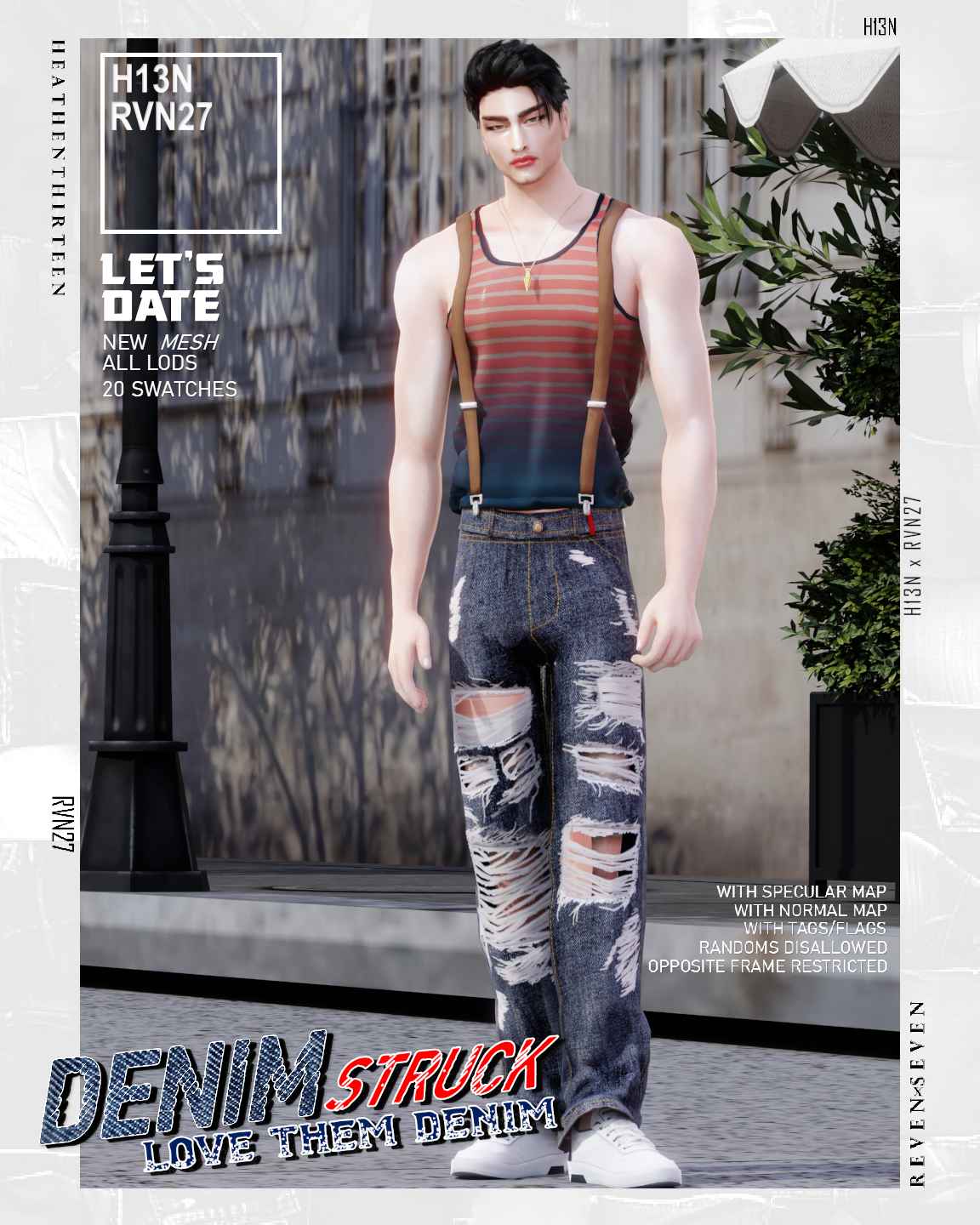 High Street Retro Ripped Jeans - Gallery - The Sims 4 Create a Sim ...