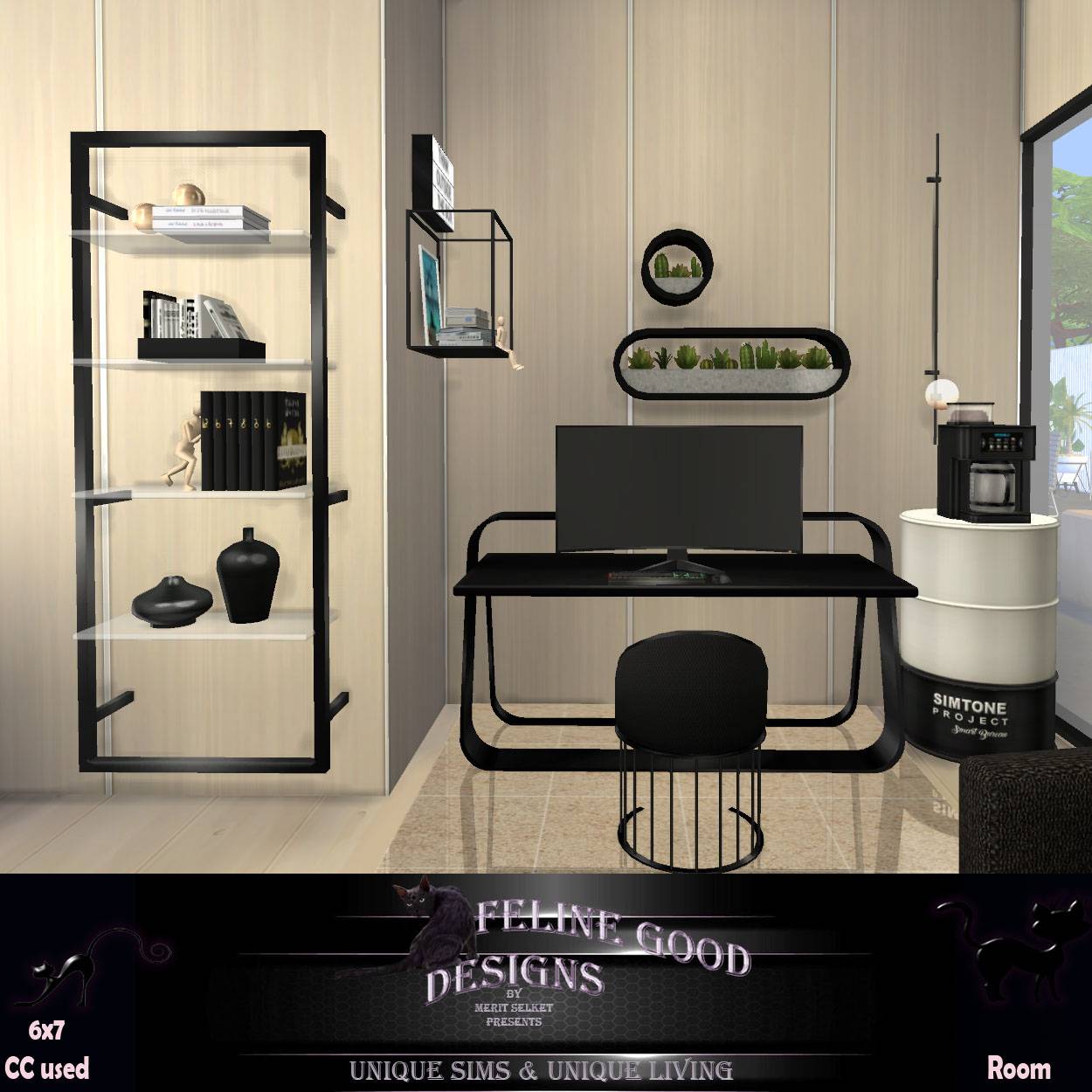 GLASS Office - Gallery - The Sims 4 Rooms / Lots - CurseForge