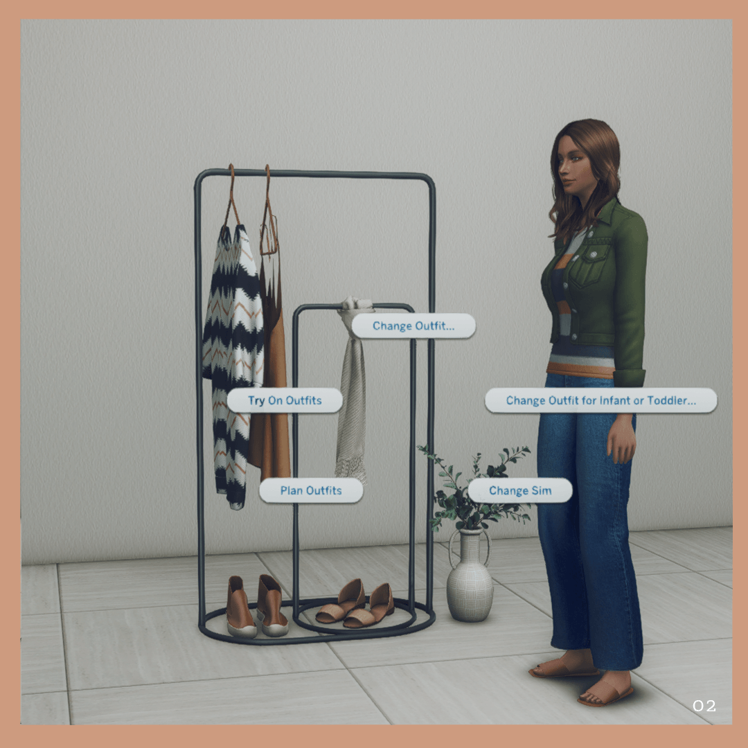 Mini rack set - The Sims 4 Build / Buy - CurseForge