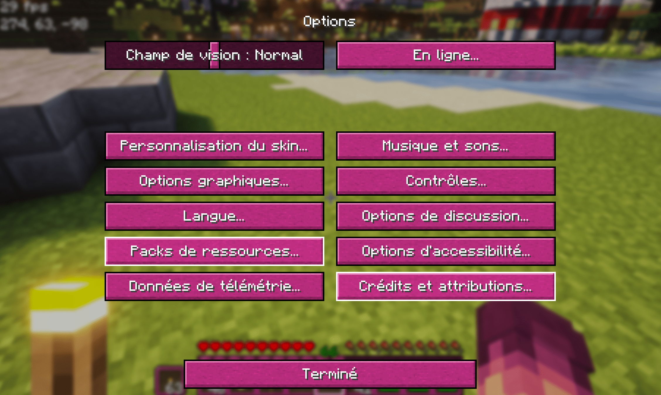Cherry Blossom GUI - Gallery - Minecraft Resource Packs - CurseForge