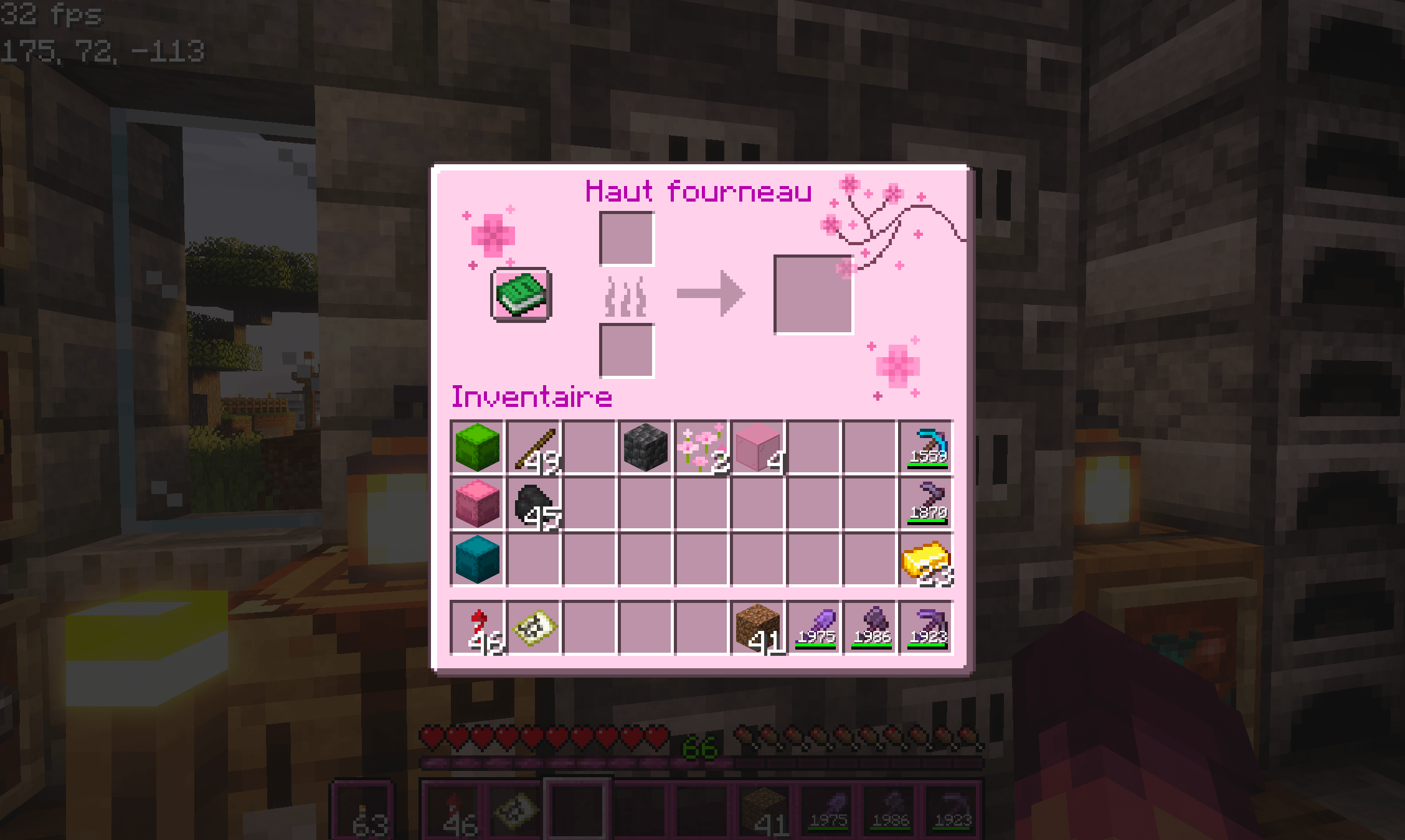 Cherry Blossom GUI - Gallery - Minecraft Resource Packs - CurseForge