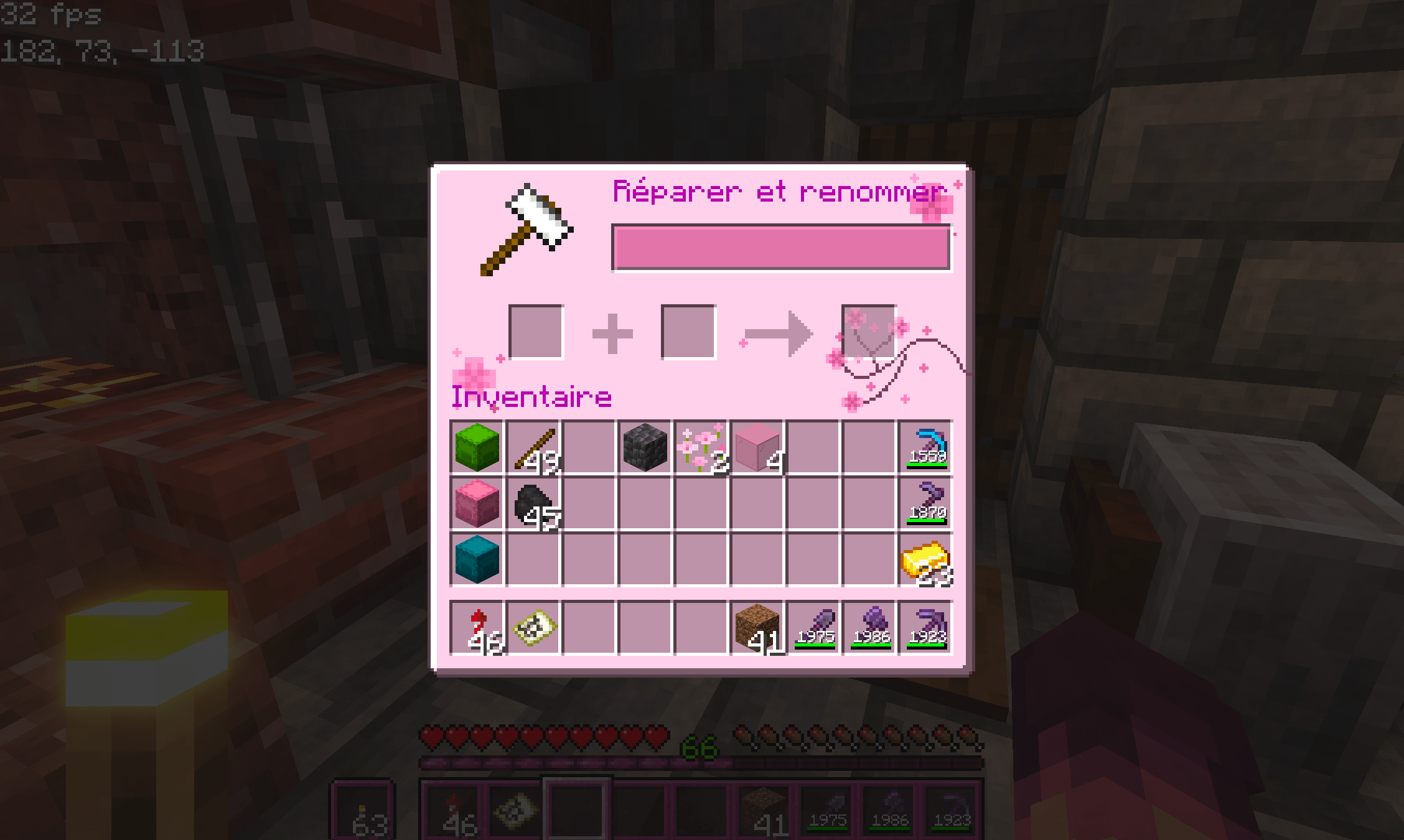 Cherry Blossom GUI - Gallery - Minecraft Resource Packs - CurseForge