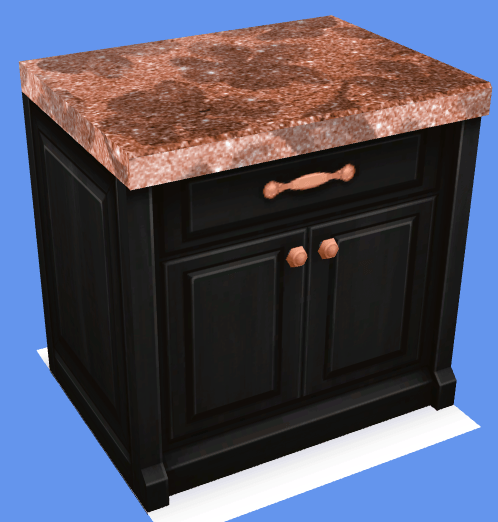 Rose Gold Gliter counter tops - Gallery - The Sims 4 Build / Buy ...
