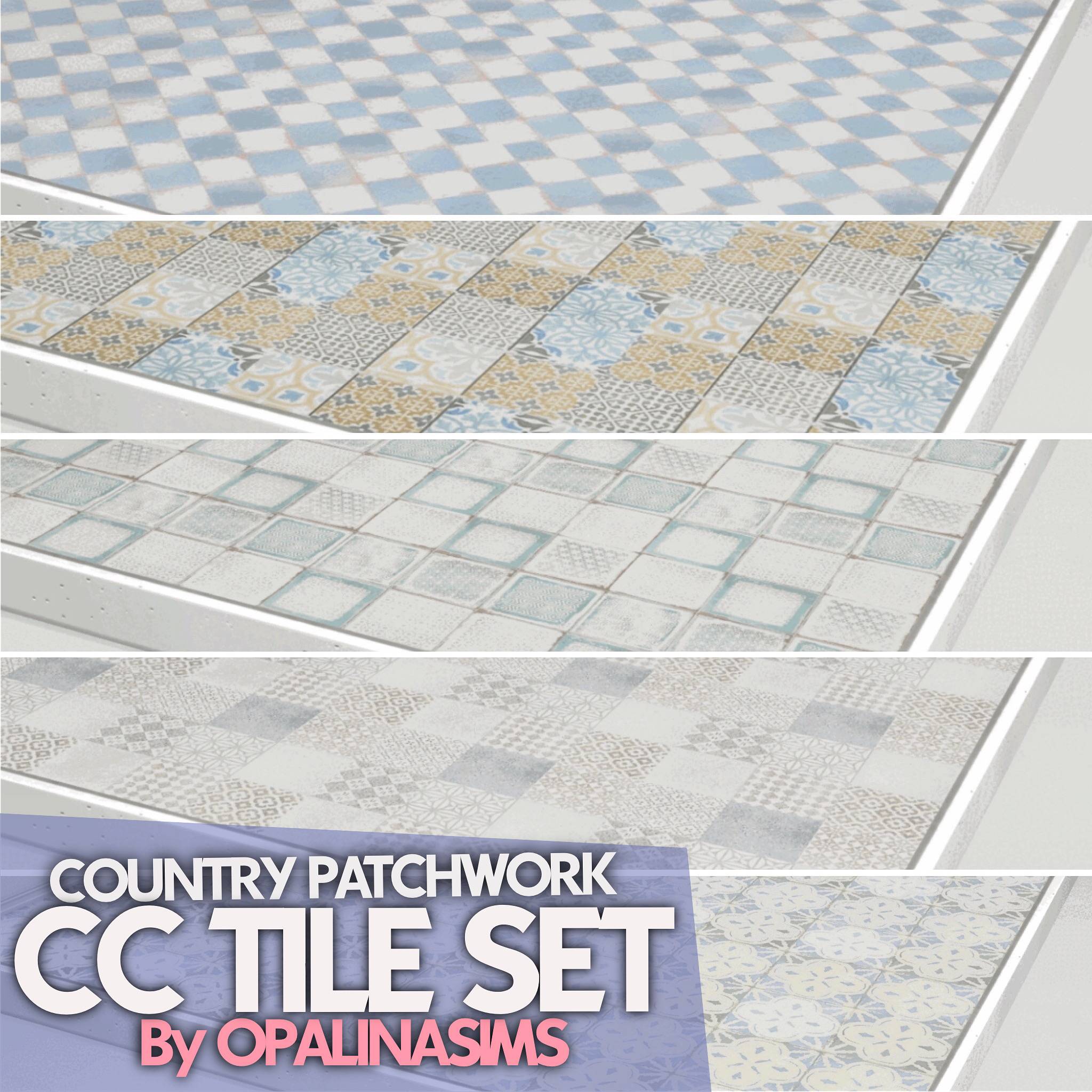Country Patchwork Tile - Gallery - The Sims 4 Build / Buy - CurseForge