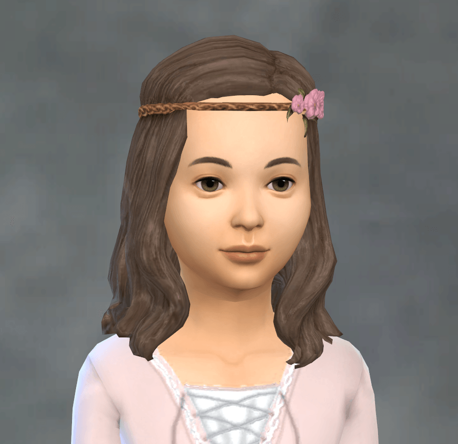 TSM Floral Headband with Hair (Hat-Hair for base game) - Gallery - The ...