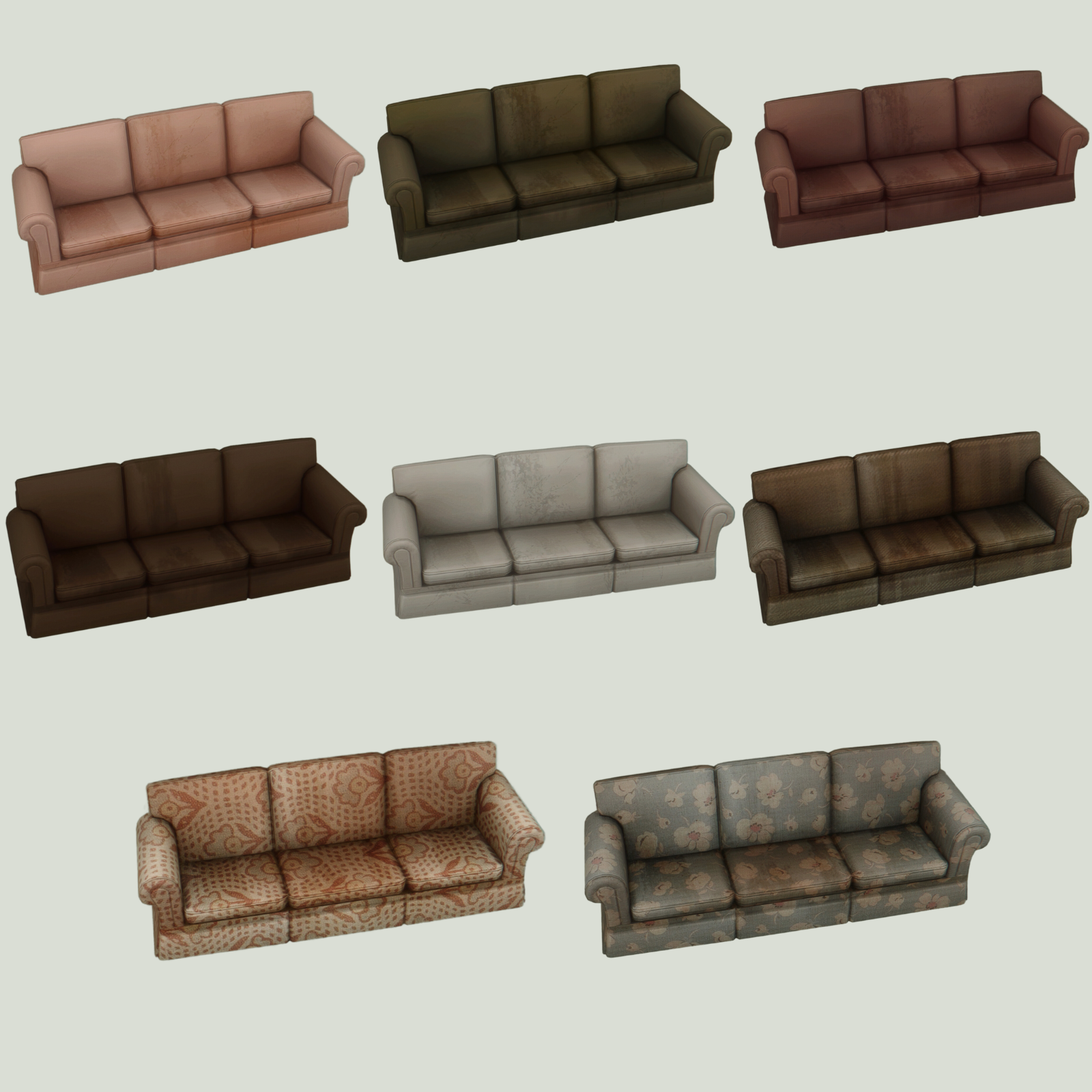Grungy Sofa - Gallery - The Sims 4 Build / Buy - CurseForge