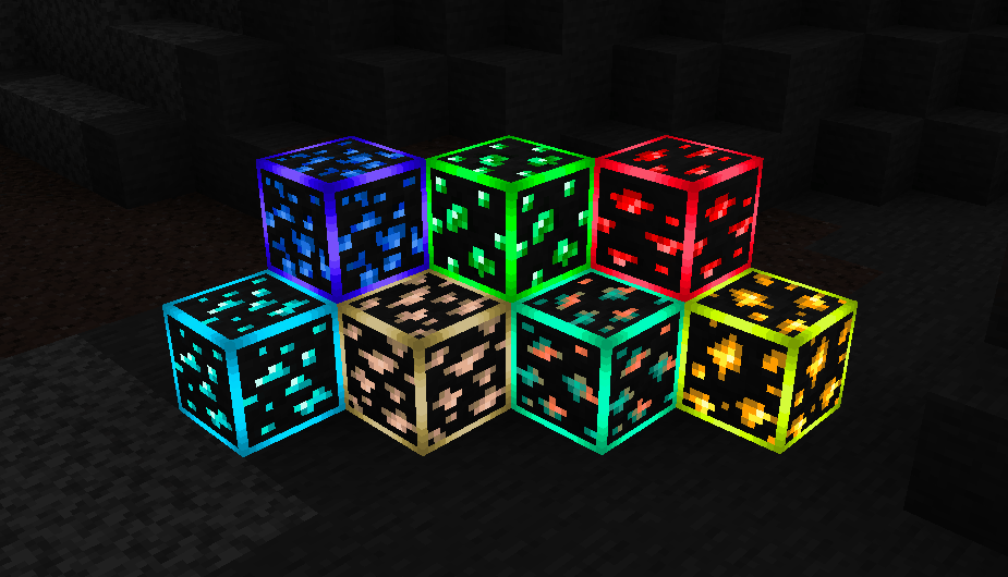 Shiny Ores - Heycronus - Minecraft Resource Packs - CurseForge