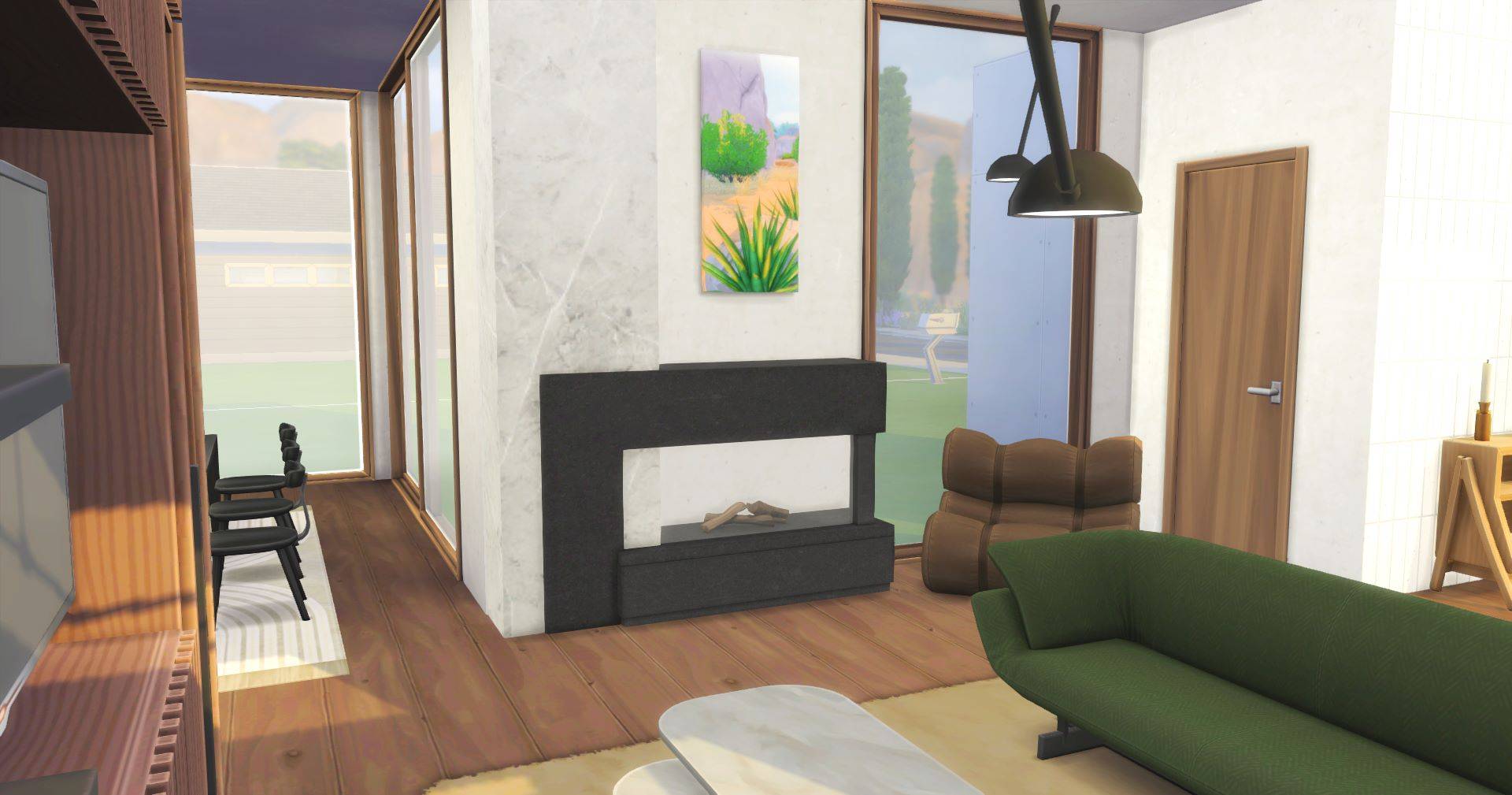 Contemporary Modern - Lounge Room - Gallery - The Sims 4 Rooms / Lots ...