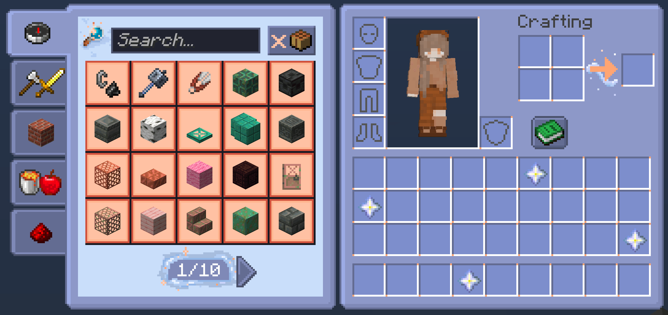 Nebula GUI and Hotbar - Gallery - Minecraft Resource Packs - CurseForge