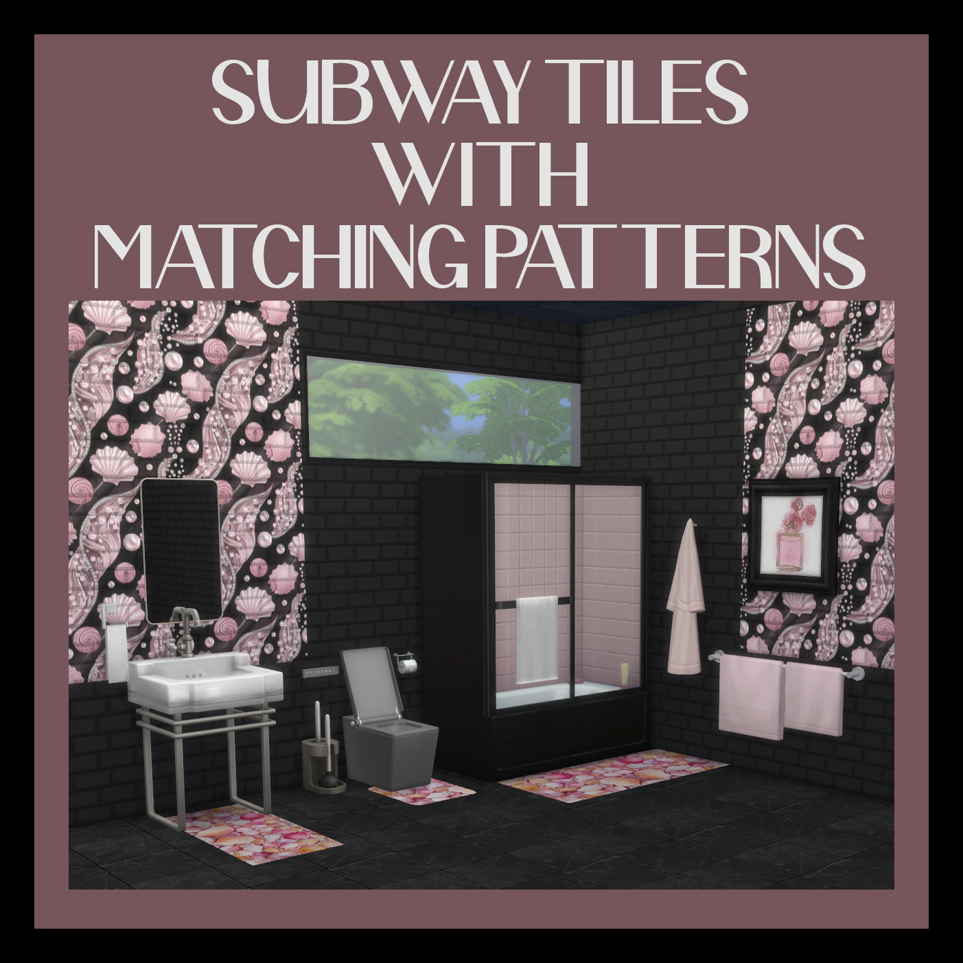 Subway Tiles with Matching Patterns - Gallery - The Sims 4 Build / Buy ...