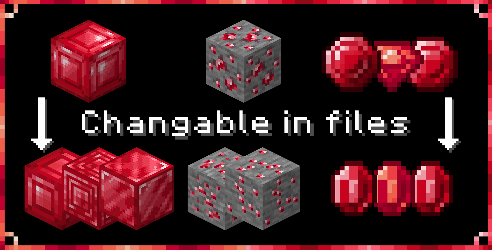 Classical, Earthly and Modernized Rubies - Gallery - Minecraft Resource ...