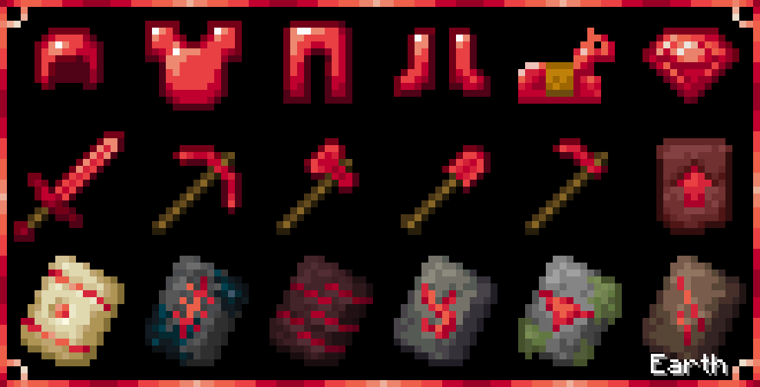 Classic, Earth and Modern Rubies (Diamonds) - Minecraft Resource Packs ...