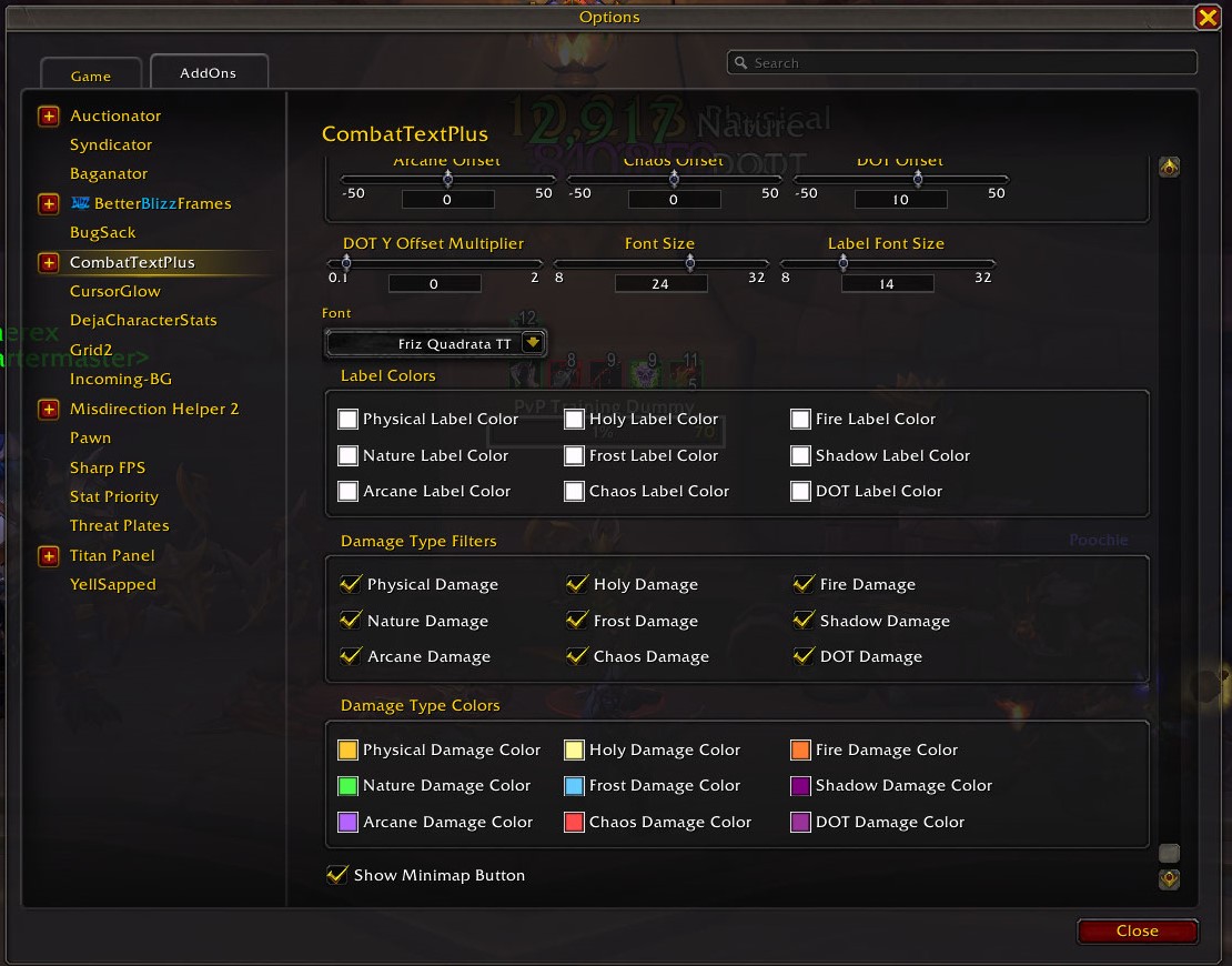 CombatTextPlus - Gallery - World of Warcraft Addons - CurseForge