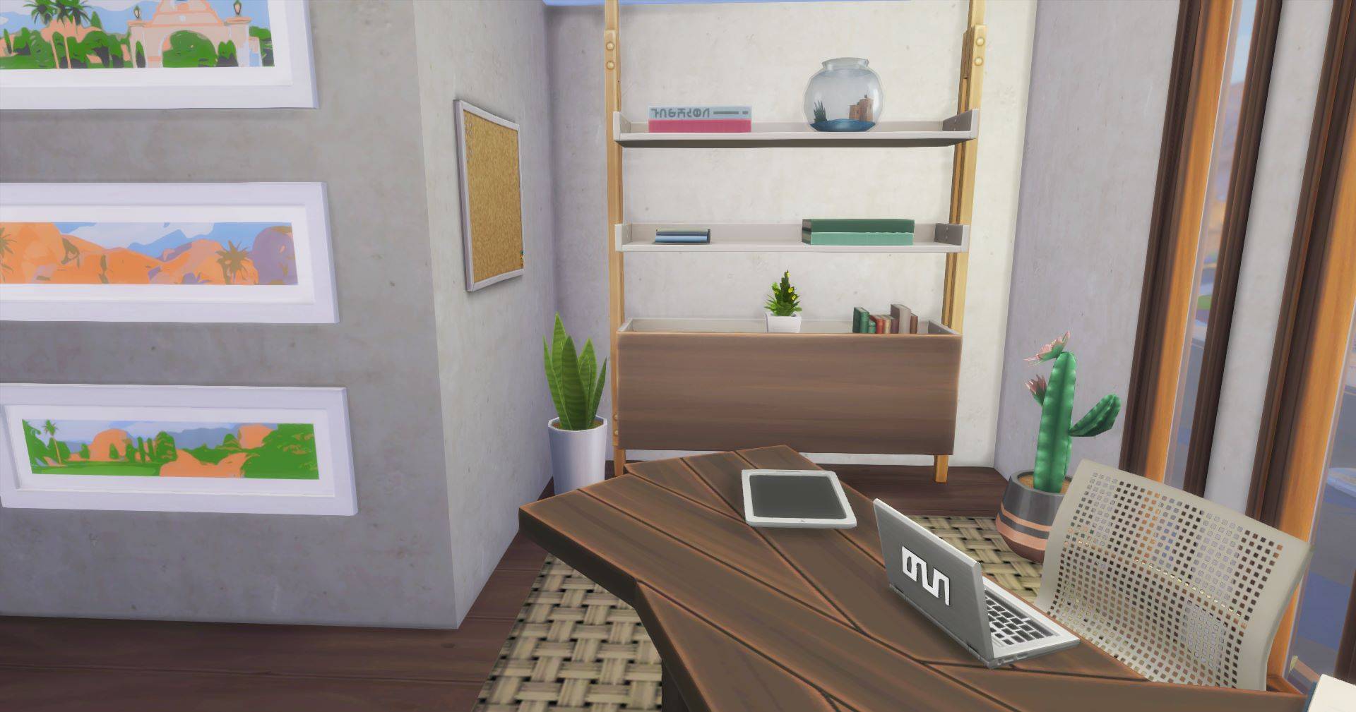 Contemporary Modern - Home Office - The Sims 4 Rooms / Lots - CurseForge