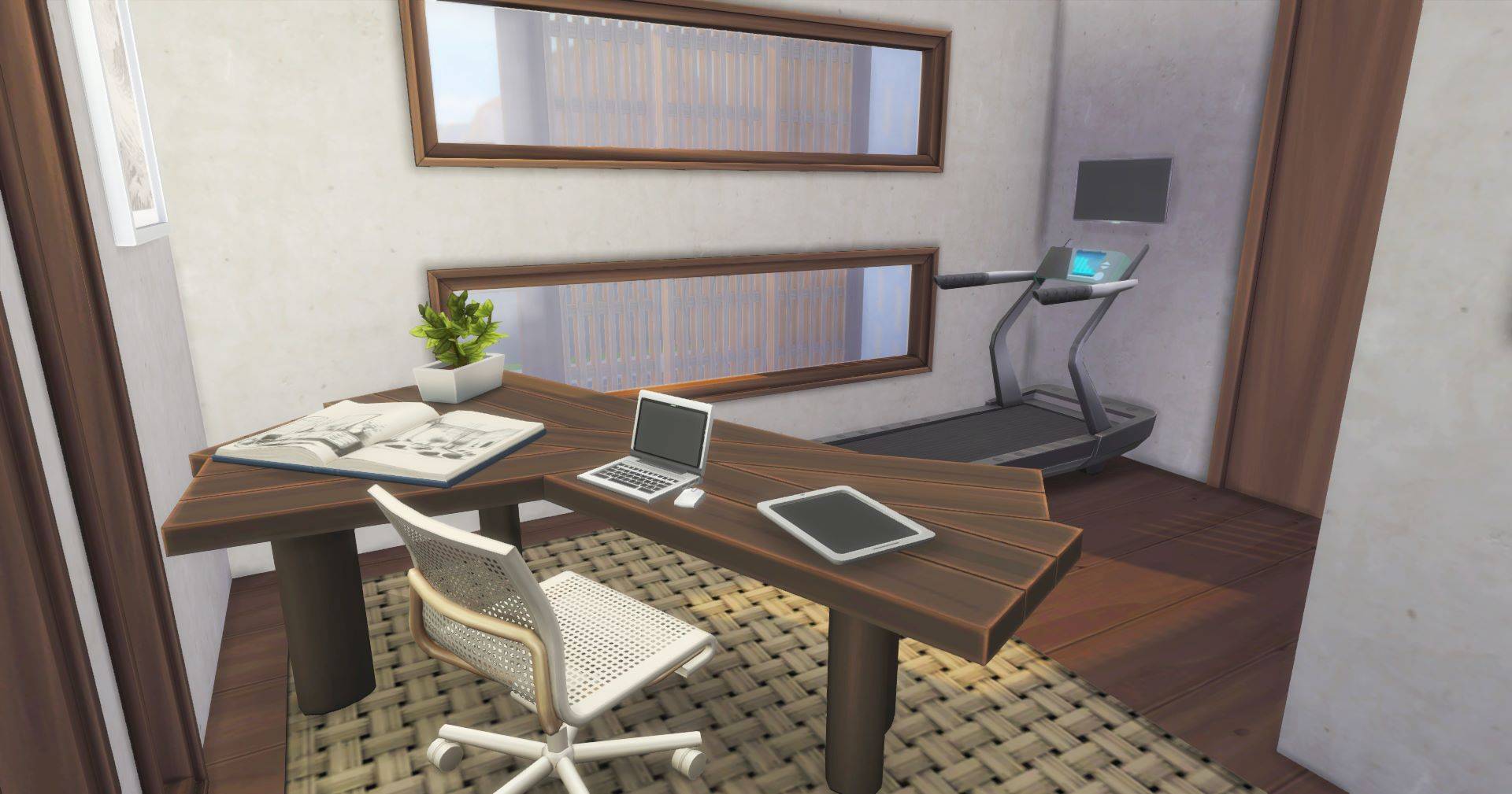 Contemporary Modern - Home Office - The Sims 4 Rooms / Lots - CurseForge