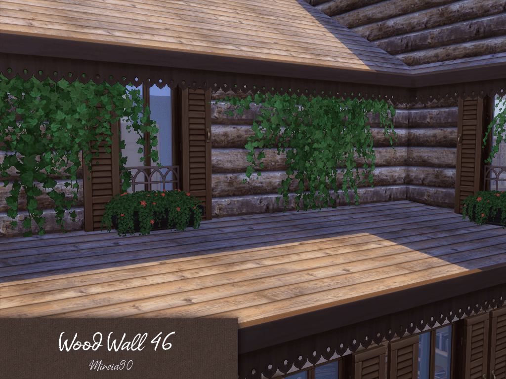 Wood Wall #46 - Gallery - The Sims 4 Build / Buy - CurseForge