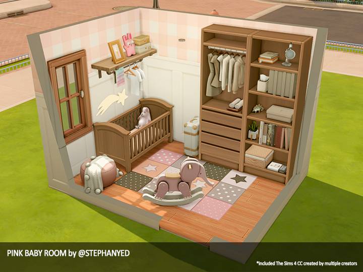 Pink Baby Nursery Room - Gallery - The Sims 4 Rooms / Lots - CurseForge