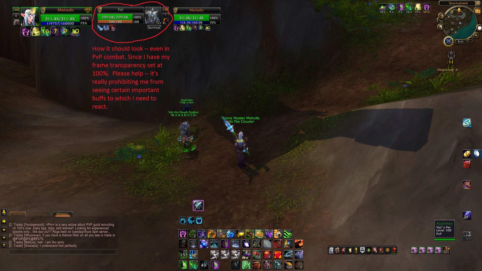 #50 Target Transparency - Issues - Z-Perl Unit Frames - Addons ...