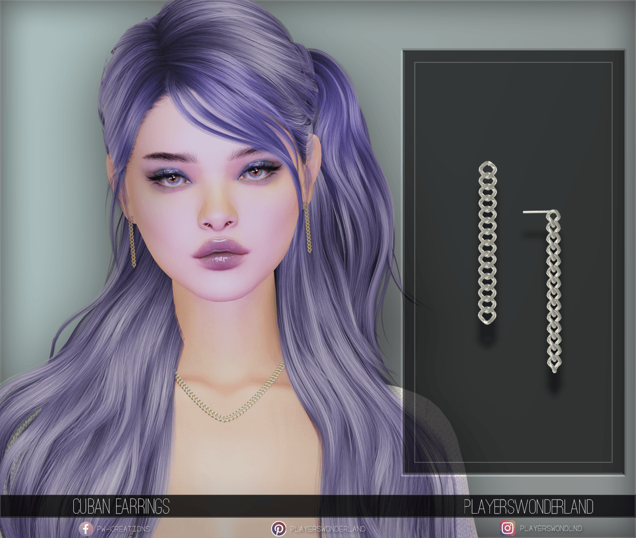 Cuban Earrings - Gallery - The Sims 4 Create a Sim - CurseForge