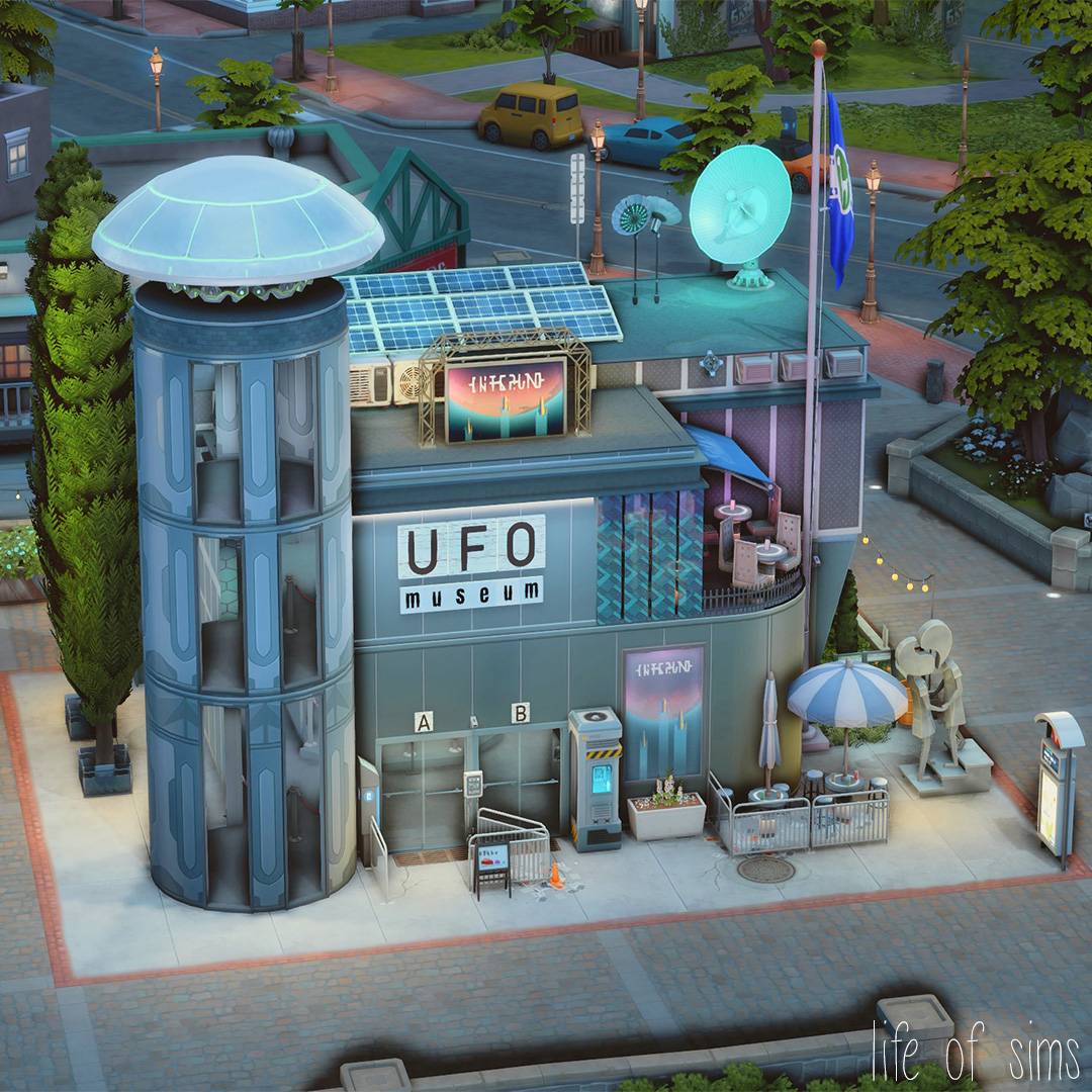 UFO MUSEUM 🛸 - Gallery - The Sims 4 Rooms / Lots - CurseForge