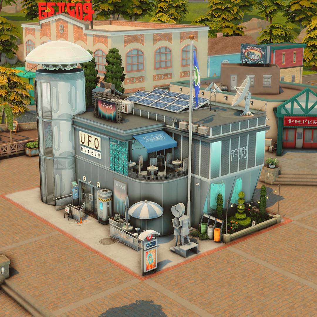 UFO MUSEUM 🛸 - Gallery - The Sims 4 Rooms / Lots - CurseForge