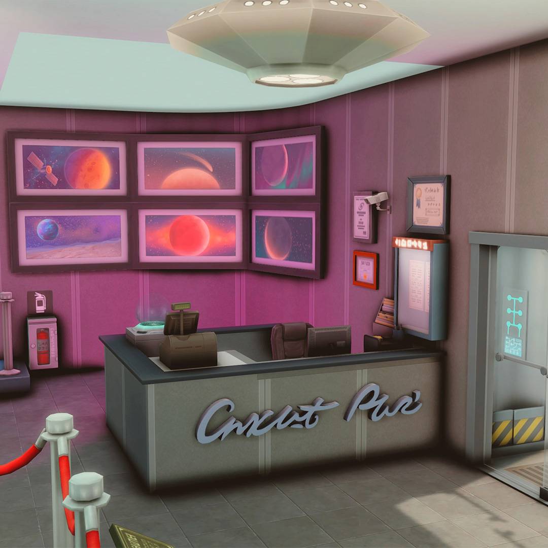 UFO MUSEUM 🛸 - Gallery - The Sims 4 Rooms / Lots - CurseForge