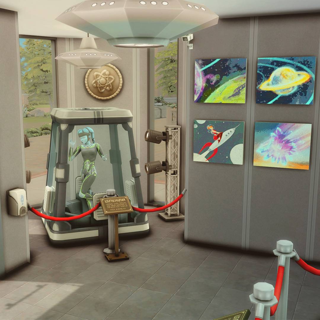 UFO MUSEUM 🛸 - Gallery - The Sims 4 Rooms / Lots - CurseForge