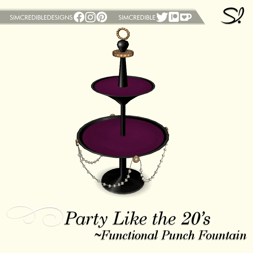 Party Like the 20s - Punch Fountain 🍷 - Gallery - The Sims 4 Build ...