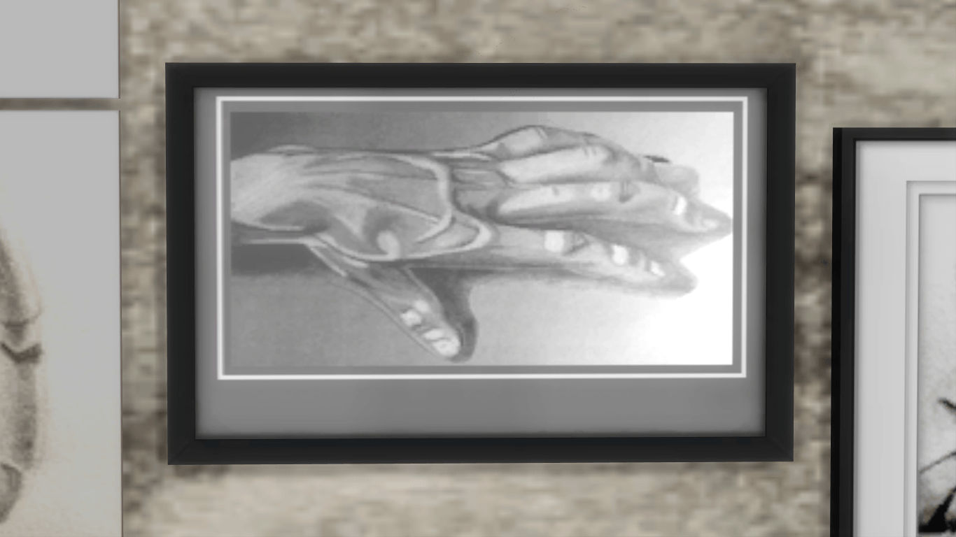 Hand Sketch by HC (Base Game) - The Sims 4 Build / Buy - CurseForge