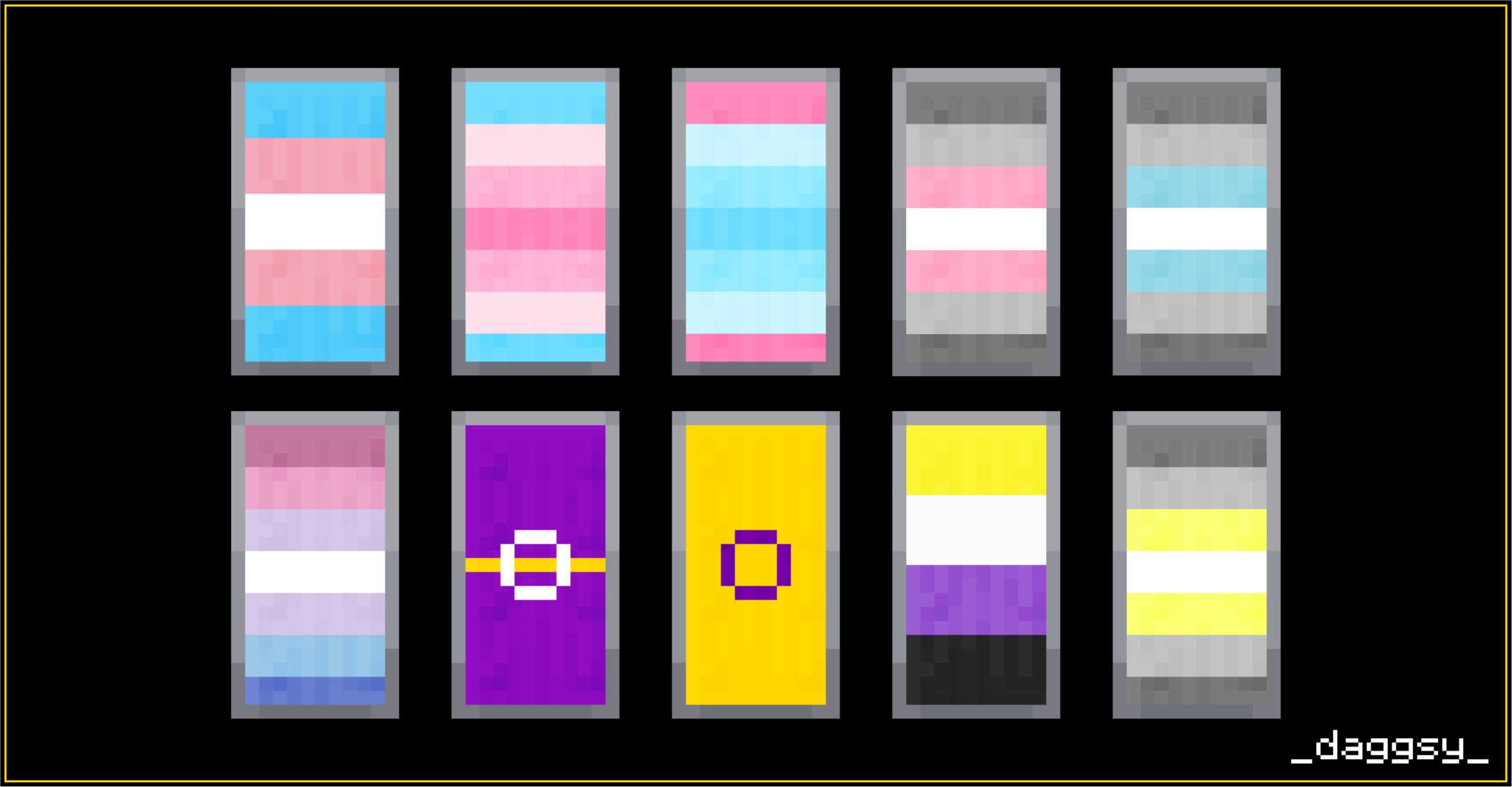 Rainbow Shields - Gallery - Minecraft Resource Packs - CurseForge