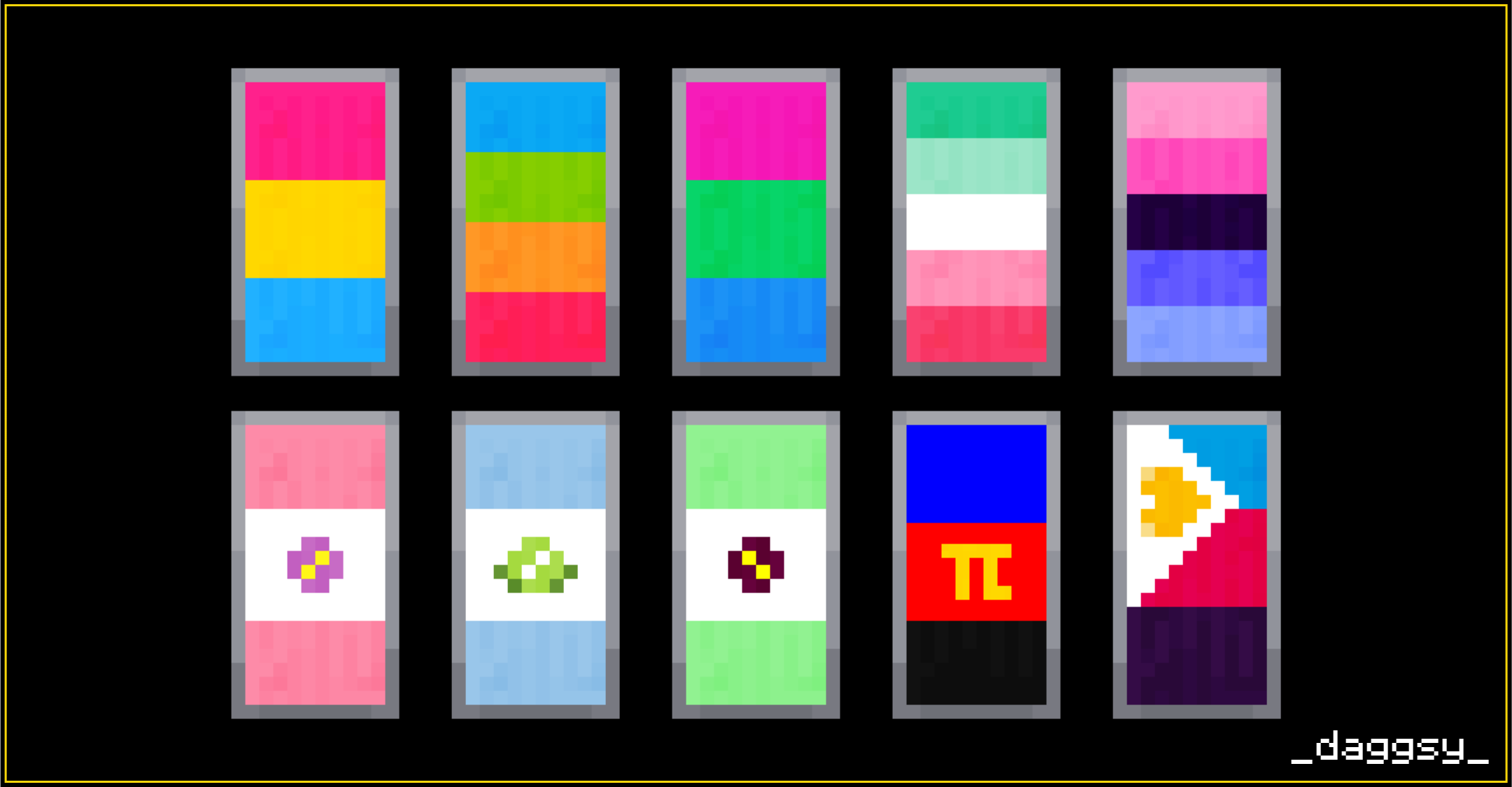 Rainbow Shields - Gallery - Minecraft Resource Packs - CurseForge