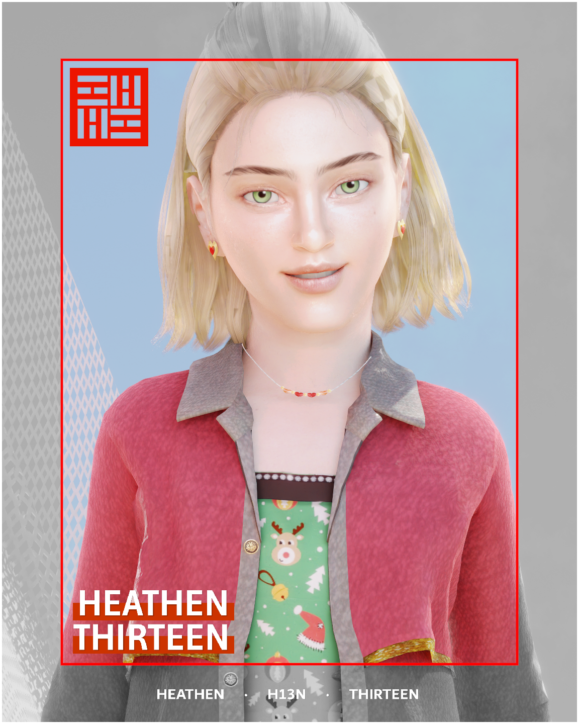 Install Girl's Mini Heart Pendant Love Necklace - The Sims 4 Mods ...