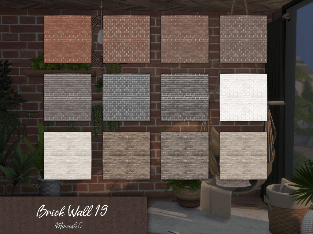 Brick Wall #19 - Gallery - The Sims 4 Build / Buy - CurseForge