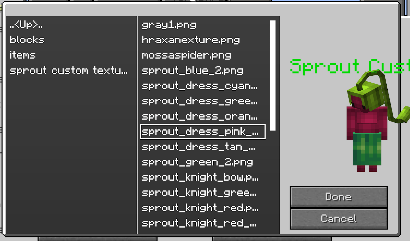 More Sprouts+ MCreator Mobs - Gallery - Minecraft Mods - CurseForge