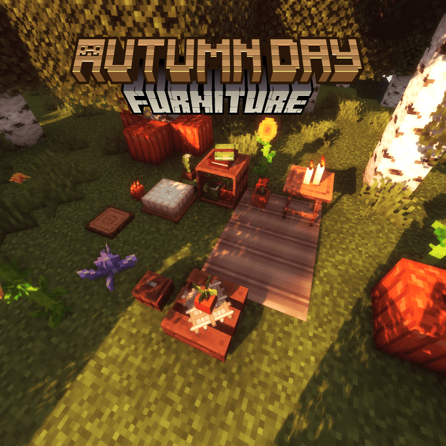 Autumn day Furniture - Gallery - Minecraft Mods - CurseForge