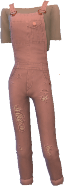Teen Overalls - Gallery - The Sims 4 Create a Sim - CurseForge