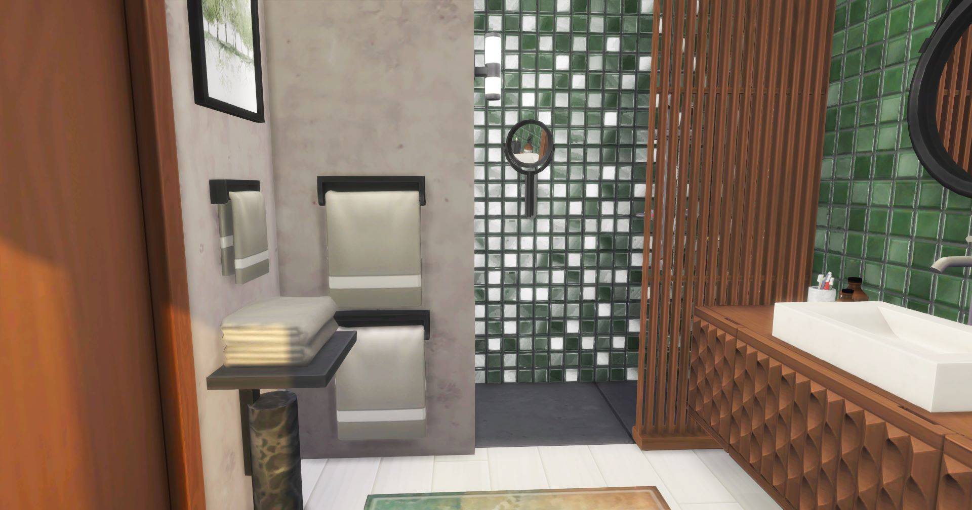 Green Earthy Bathroom - The Sims 4 Rooms / Lots - CurseForge