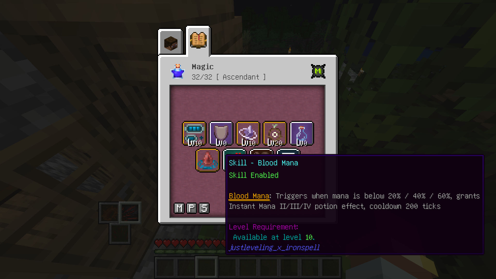 JustLeveling Fork x IronSpell - Minecraft Mods - CurseForge